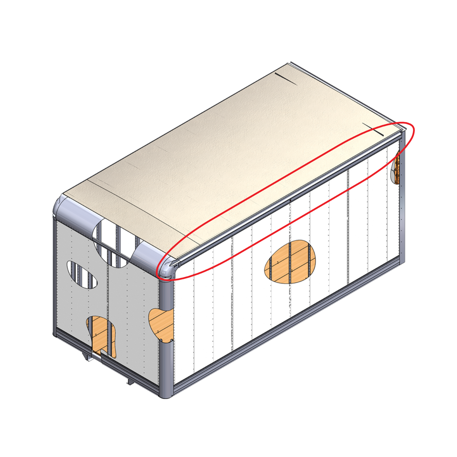 Top Side Rail - Big Deal Parts